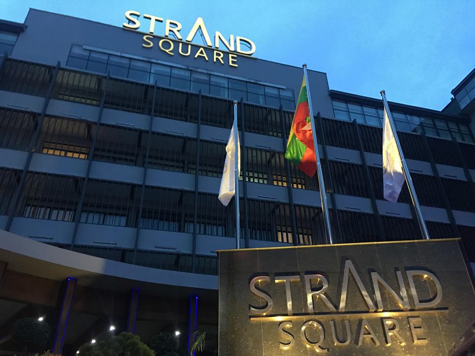 Opening of Strand Square Building Signage - Office Rental Yangon ...